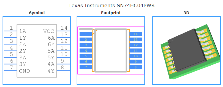 SN74HC04PWR中文资料_PDF数据手册_参数_引脚图_图片-立创商城