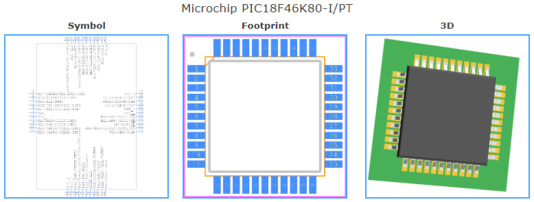 PIC18F46K80-I/PT中文资料_PDF数据手册_参数_引脚图_图片-立创商城