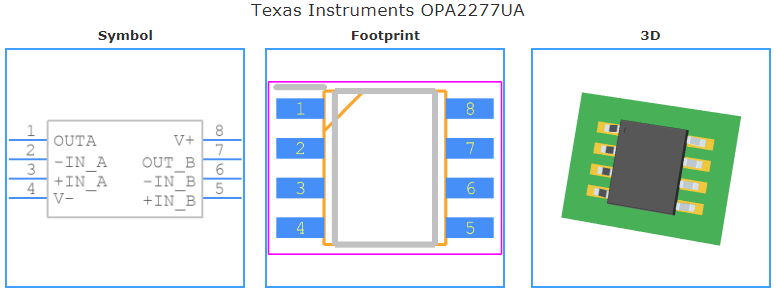 OPA2277UA中文资料_PDF数据手册_参数_引脚图_图片-立创商城
