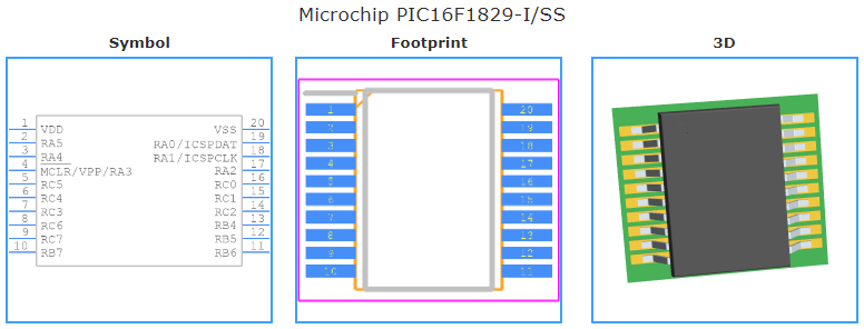 PIC16F1829-I/SS中文资料_PDF数据手册_参数_引脚图_图片-立创商城