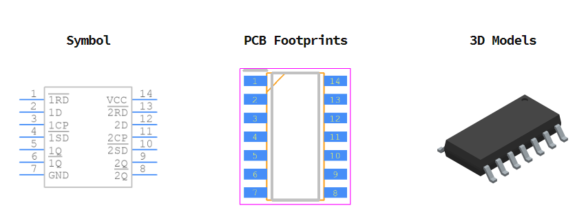 74HC74D,653中文资料_PDF数据手册_参数_引脚图_图片-立创商城