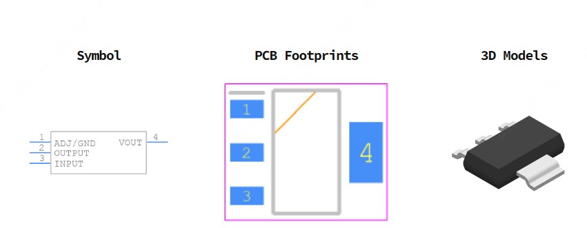 LM1117IMPX-ADJ/NOPB中文资料_PDF数据手册_参数_引脚图_图片-立创商城