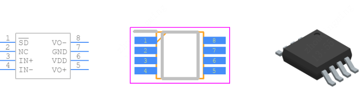PAM8302AASCR中文资料_PDF数据手册_参数_引脚图_图片-立创商城