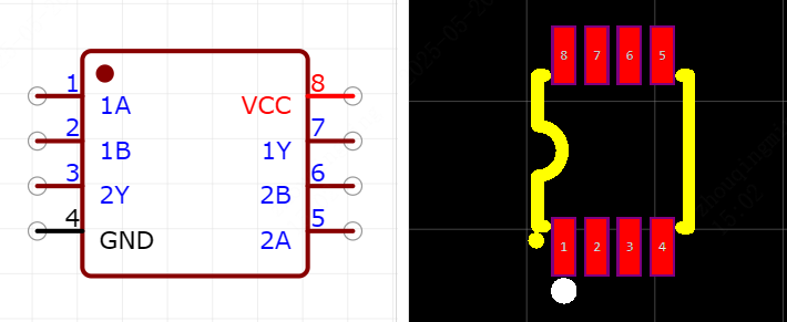 SN74LVC2G08DCTR中文资料_PDF数据手册_参数_引脚图_图片-立创商城