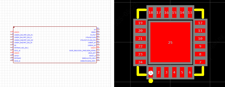 USB2422-I/MJ中文资料_PDF数据手册_参数_引脚图_图片-立创商城